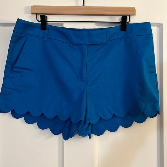 J. Crew Factory | Shorts | J Crew Factory Scalloped Shorts | Poshmark